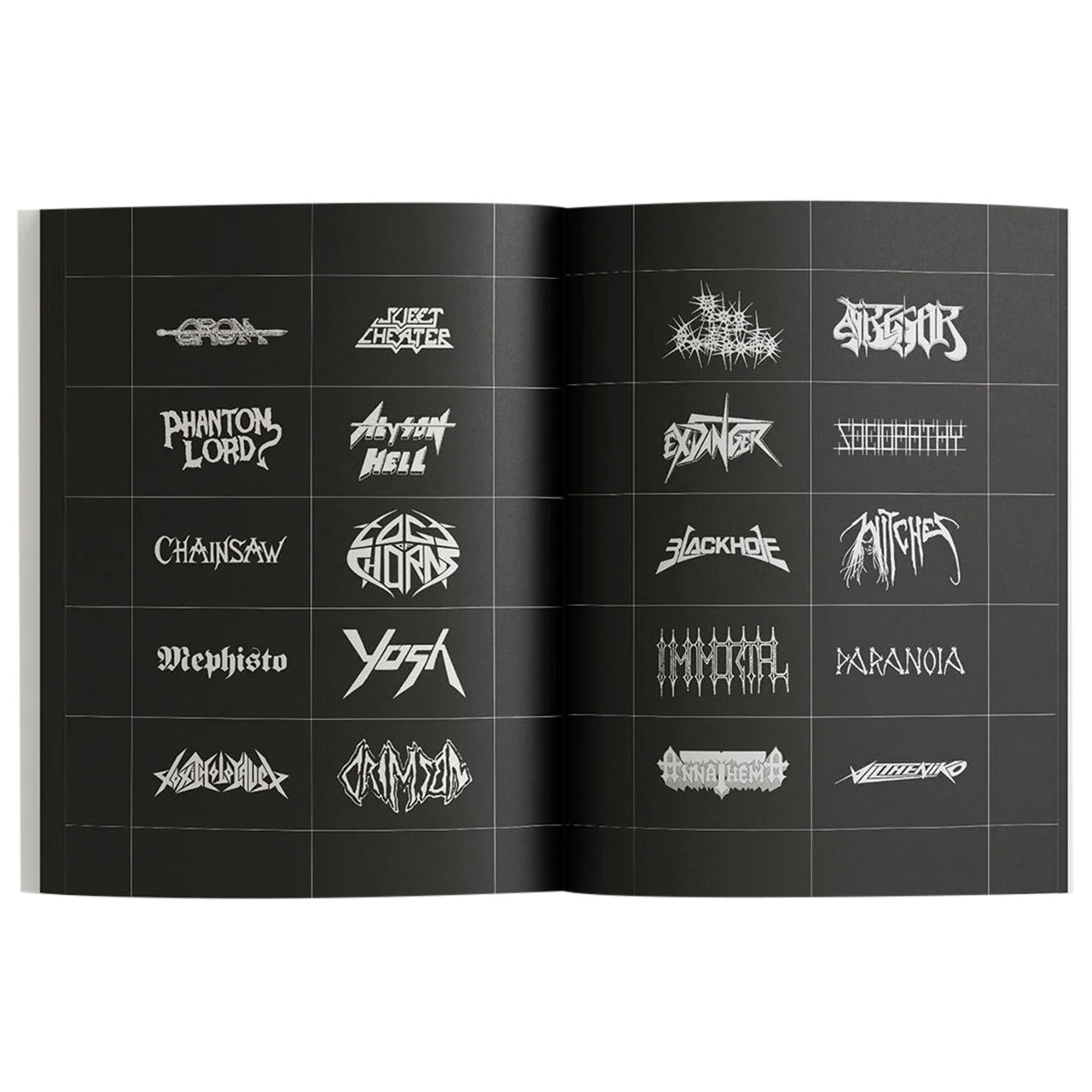 Speed Metal Logos – LOCK BOOKS